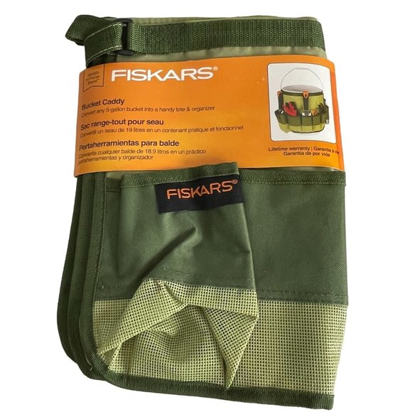 Fiskars | Storage & Organization | New Fiskars 5gal Garden Bucket Caddy ...